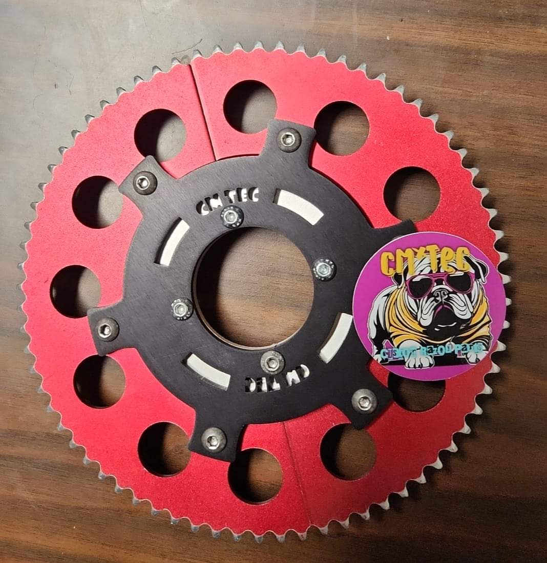 Razor Wheel to #35 Split Sprocket Adapter – CurbHopper Customs
